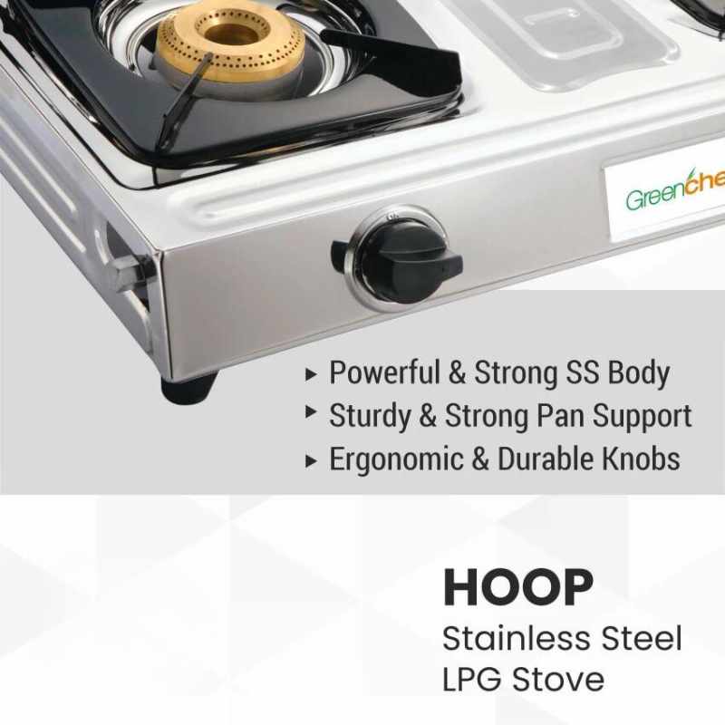Green Chef Gas Stove 2 Burner | Bamagate.com