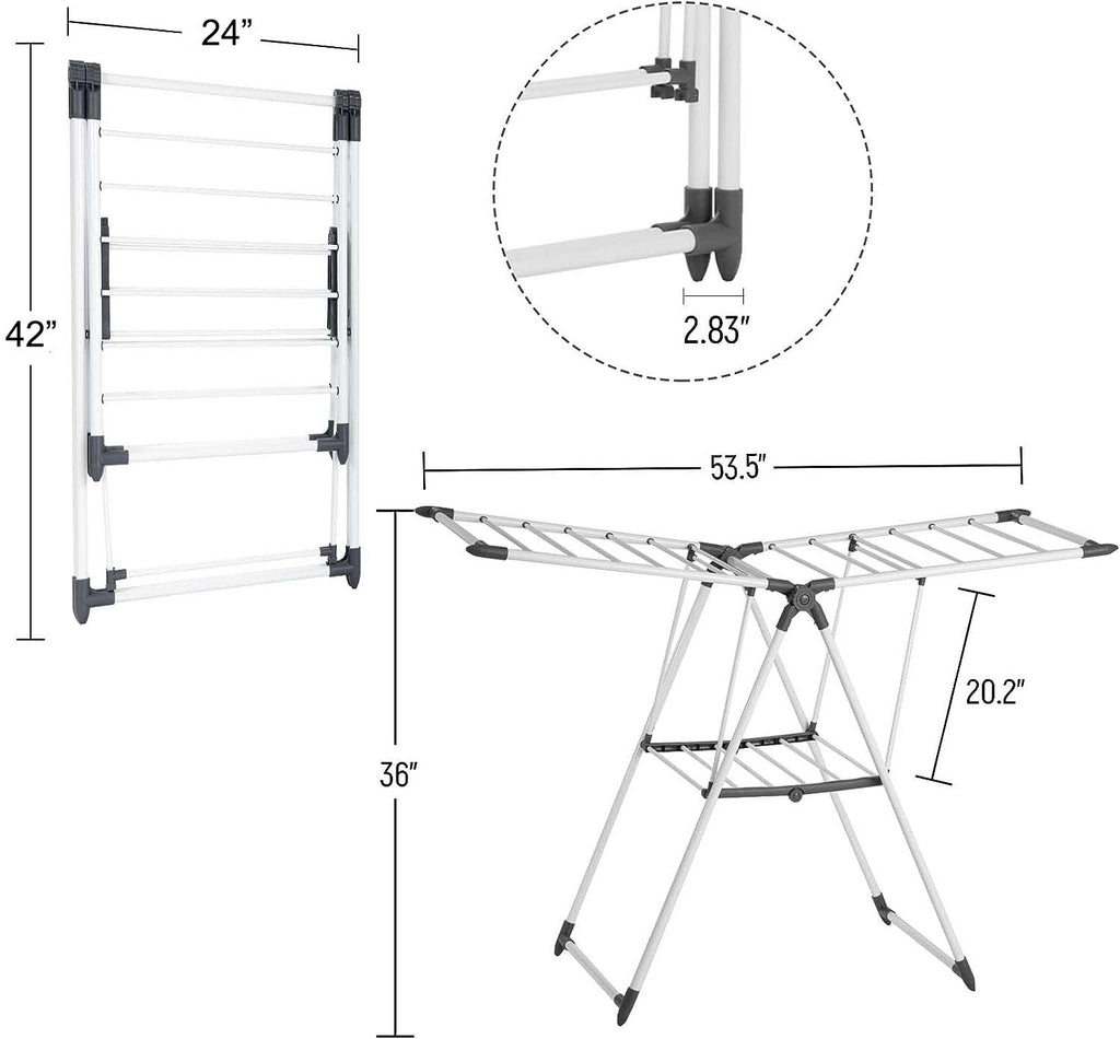 Power Coated Cloth Drying Rack l Bamagate.com