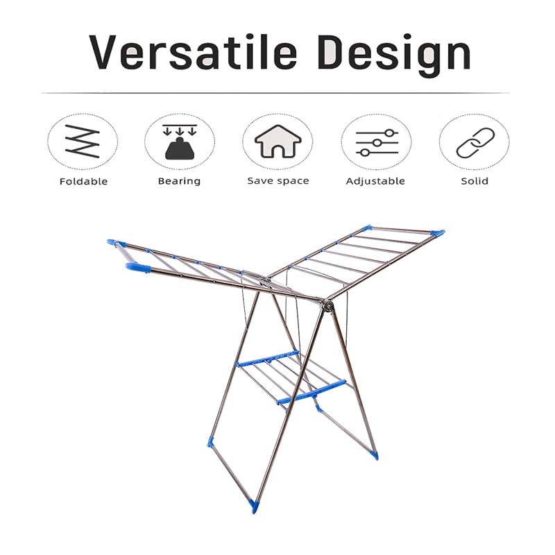 Stainless Steel Cloth Drying Rack | Bamagate.com