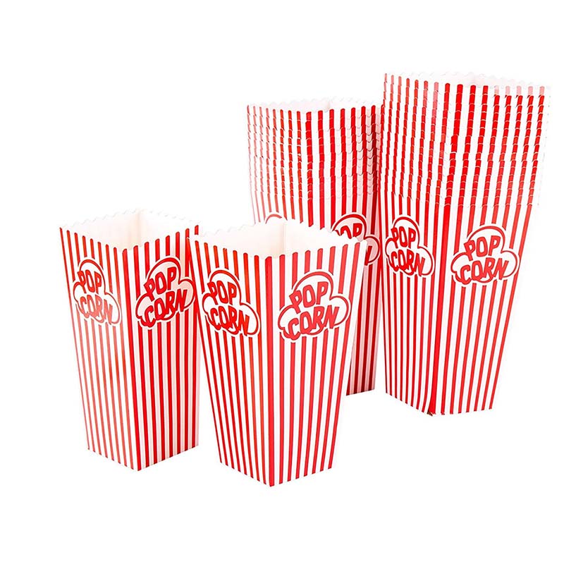 Popcorn Boxes Printed 25 PCS – Bamagate.com