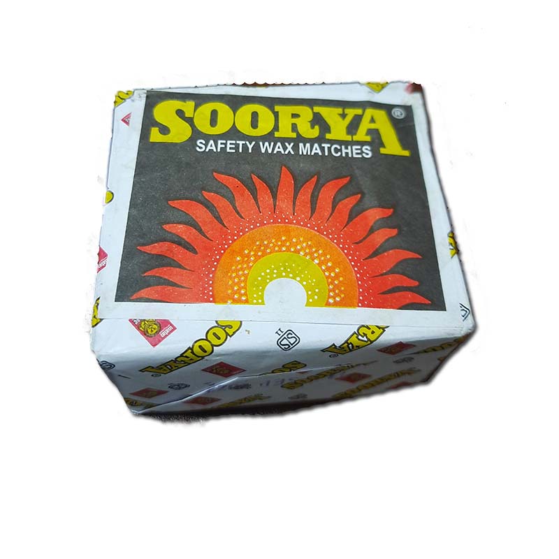 Soorya Safety Wax Matches 12 Boxes - Bamagate – Bamagate.com