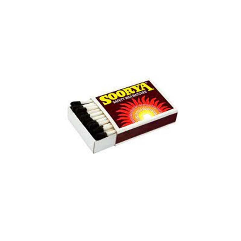 Soorya Safety Wax Matches 12 Boxes - Bamagate – Bamagate.com