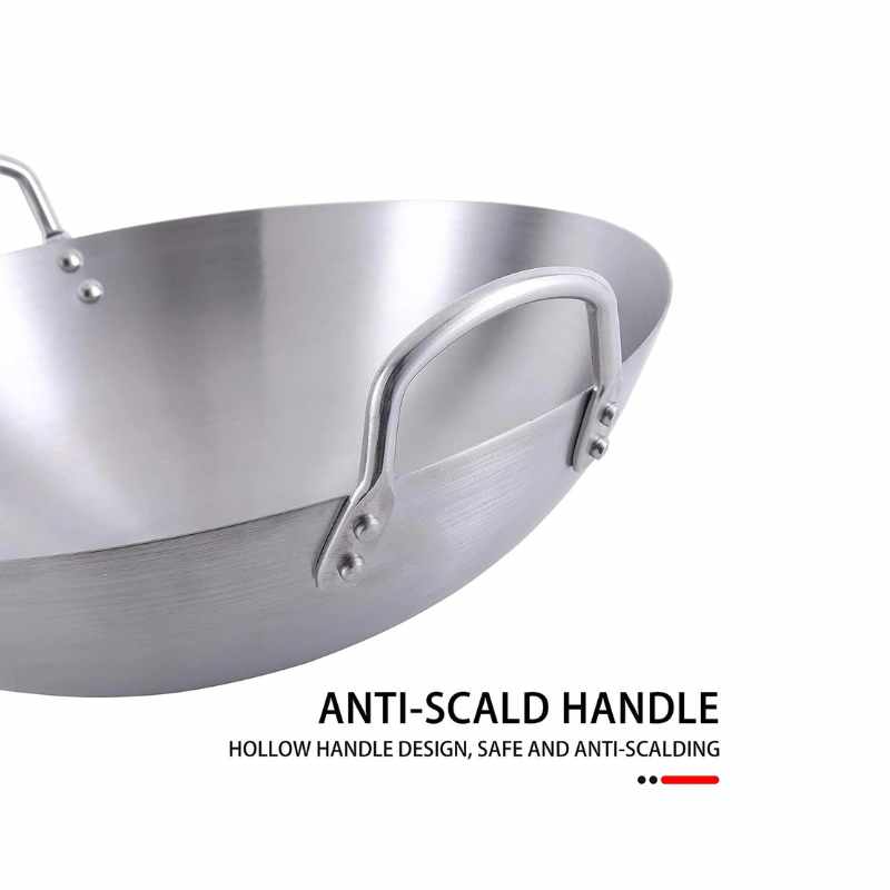 Stainless Steel Wok 36 cm – Bamagate.com