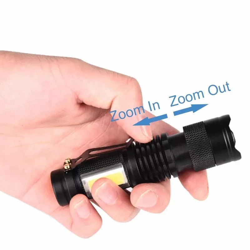 USB Telescopic LED Penlight Torch Light l Bamagate.com