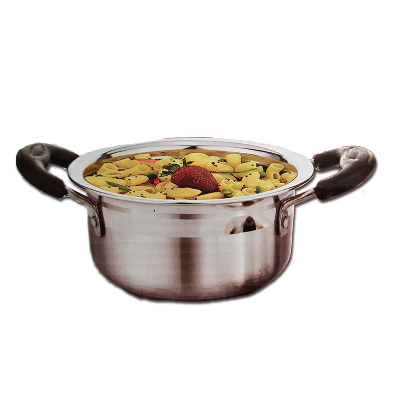 Stainless Steel Cooking Pot with Handle - Bamagate.com