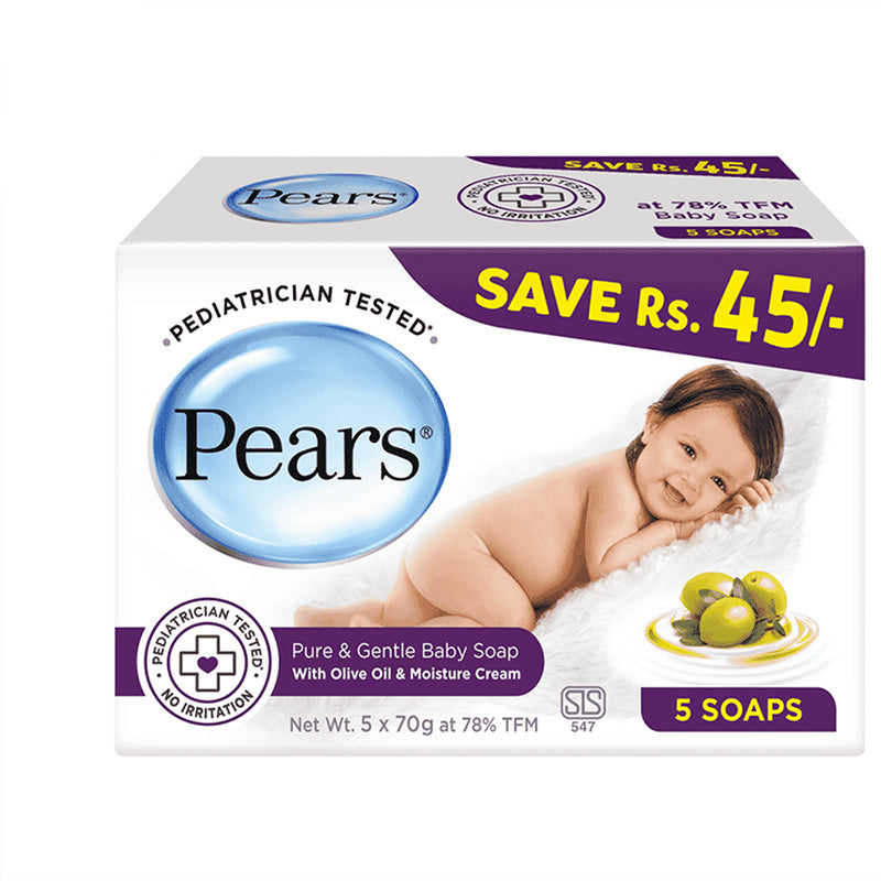 Multi Pack Pears Pure & Gentle Baby Soap - Bamagate.com
